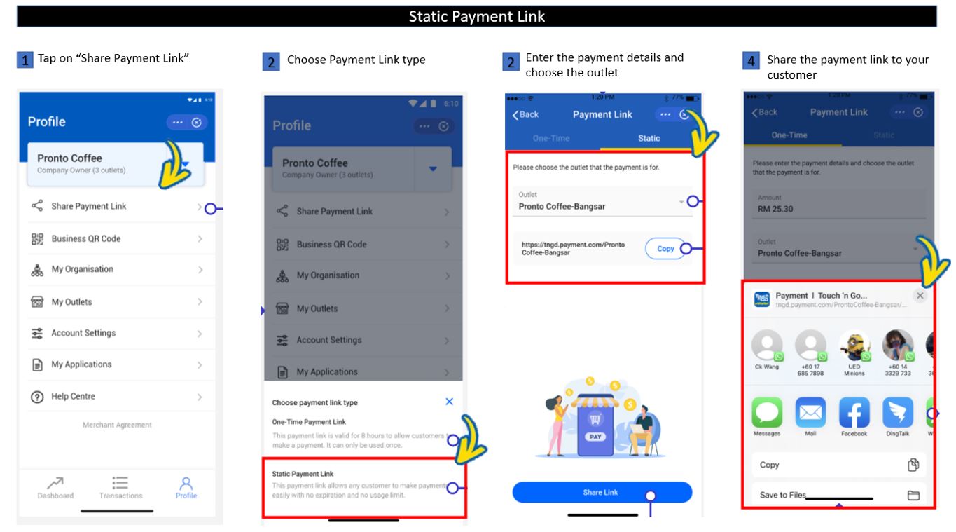 Payment Link – Merchant Help Center